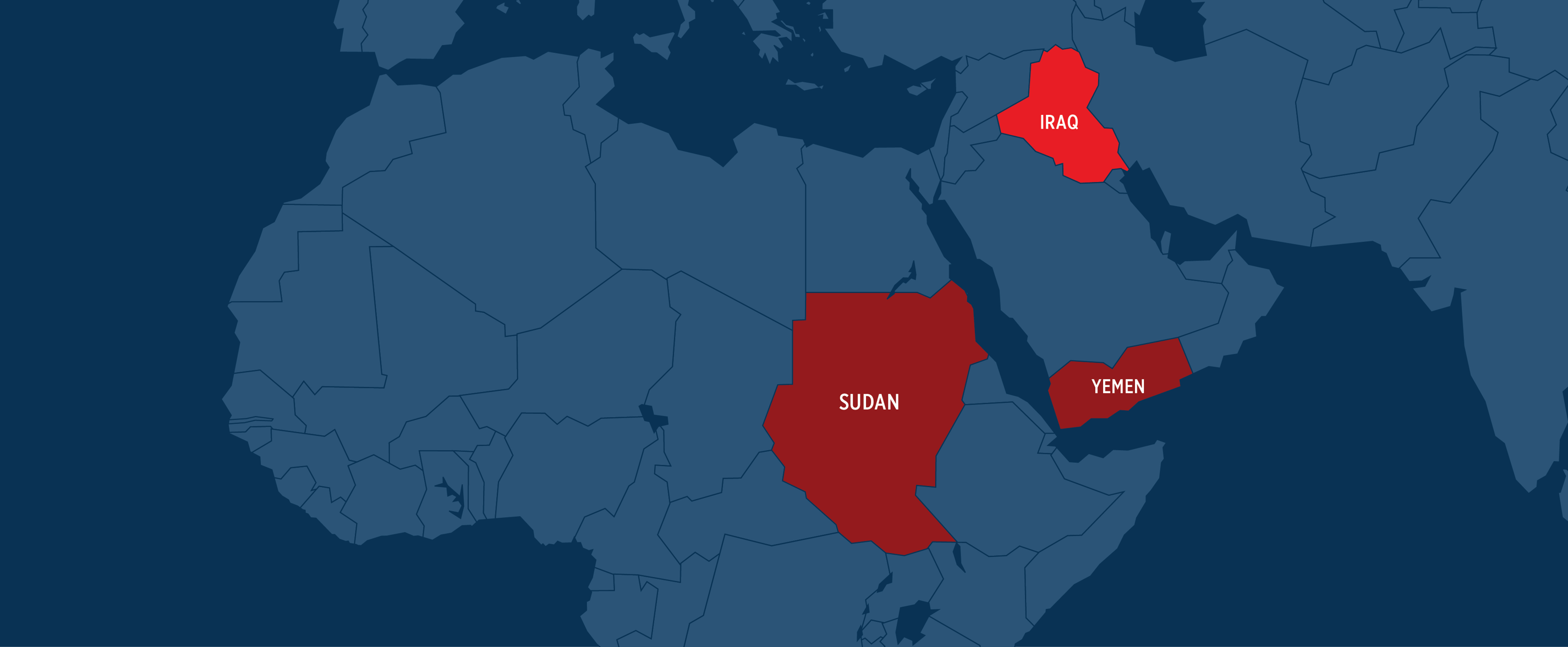 The Most Dangerous Countries in the World by Region
