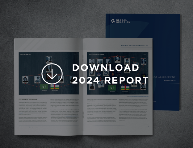 Download Global Guardian's 2025 Worldwide Threat Assessment