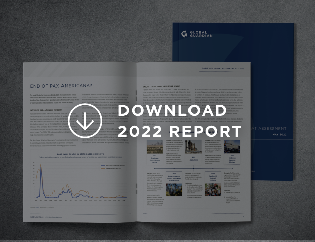 Download Global Guardian's 2025 Worldwide Threat Assessment