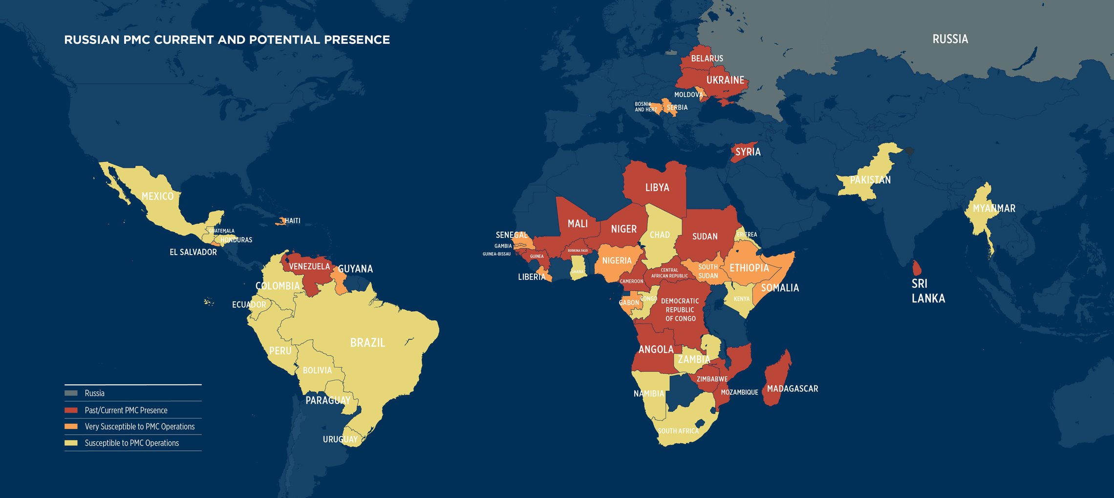 The Wagner Group and Russian PMCs: Where Do They Operate Now?